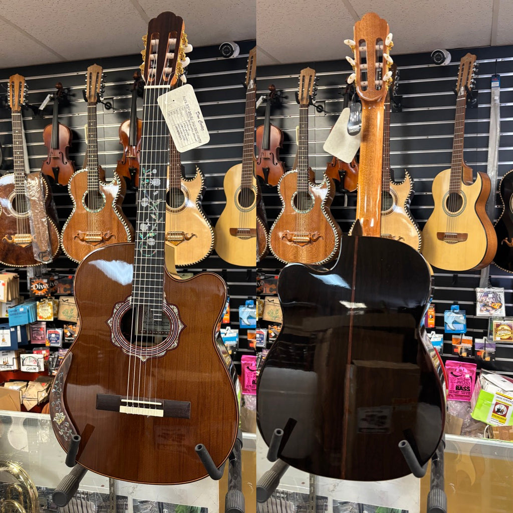 DON CORTEZ Requinto Palo Santo DXX998 CEQ combo CASE, ARM REST – Us ...